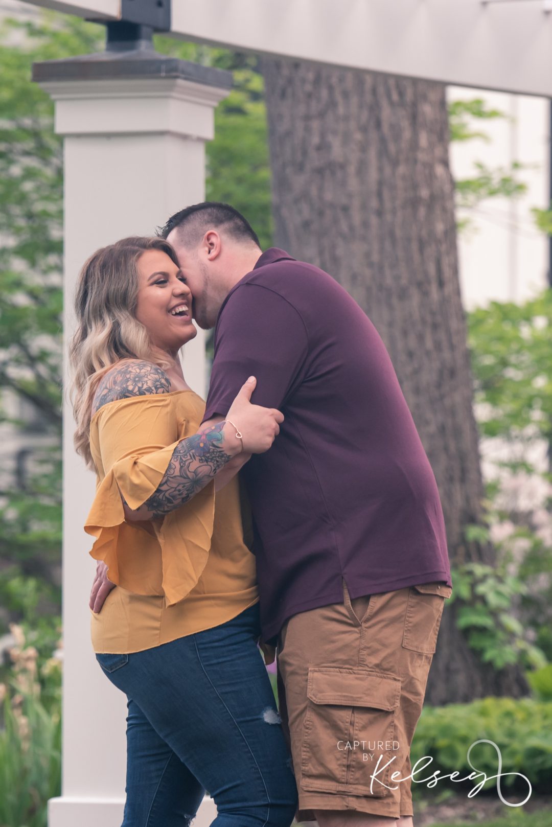 Sharon Mills Summer Engagement Session | Allie & James - Ann Arbor ...